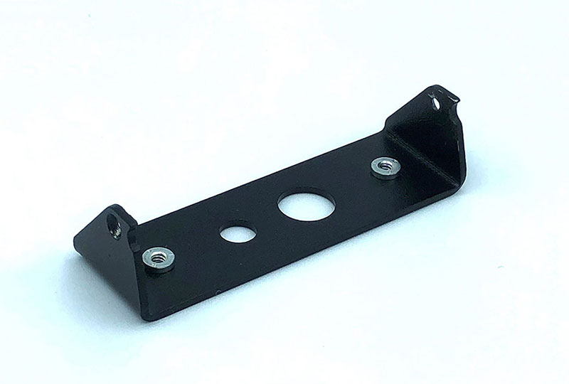 80 mm High Profile Mounting Bracket - DIN Clip Optional - Box Enclosures:
